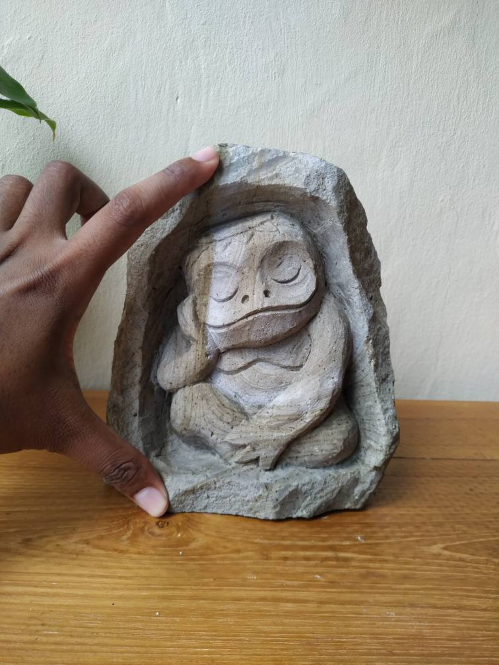Kappa Stone Statue for Small Garden Decor - Etsy