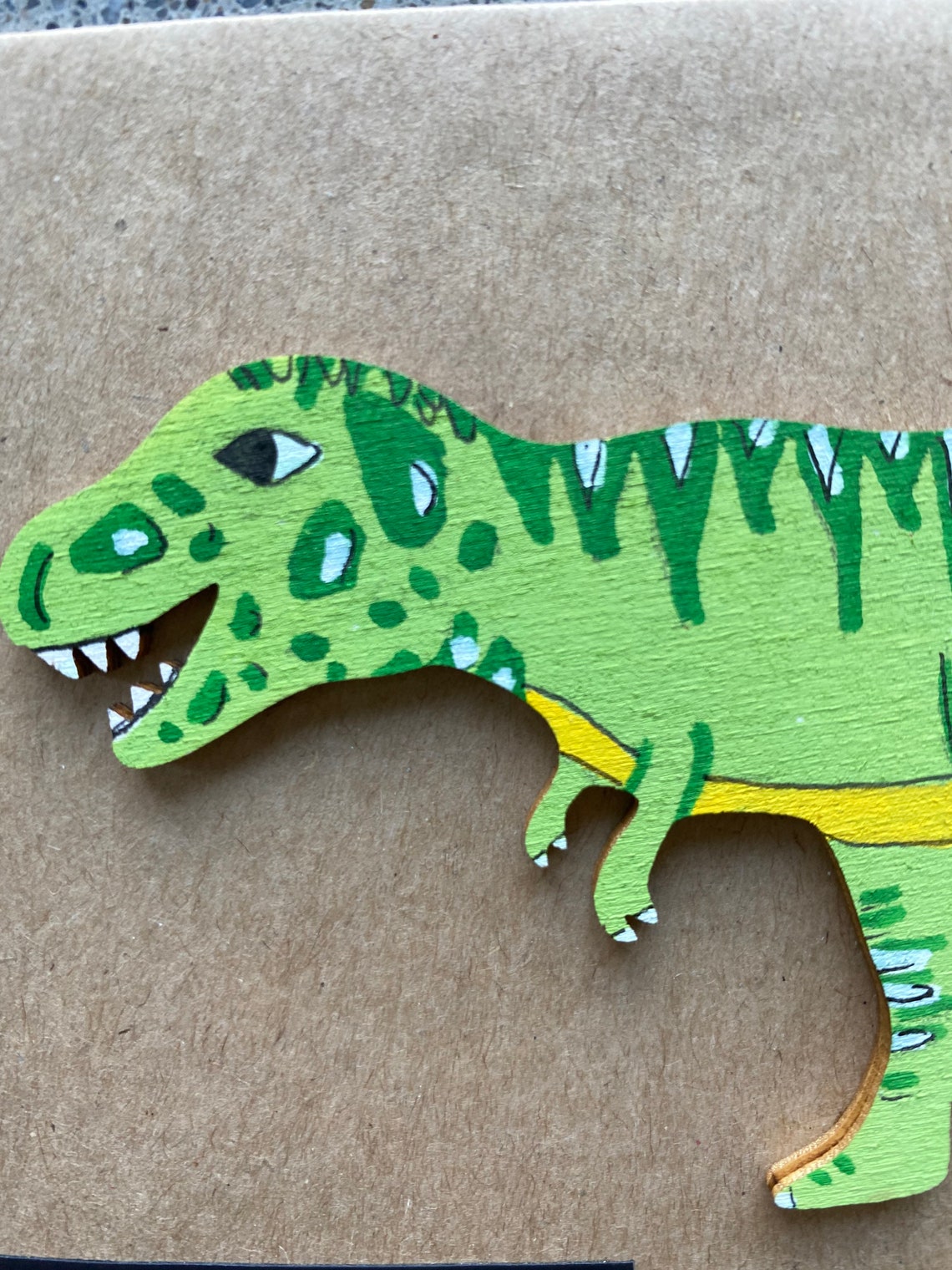 Congratulations Card Dinosaur T-Rex Customizable | Etsy