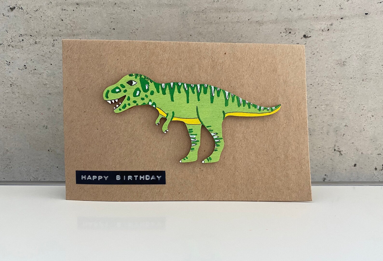 Congratulations Card Dinosaur T-Rex Customizable | Etsy