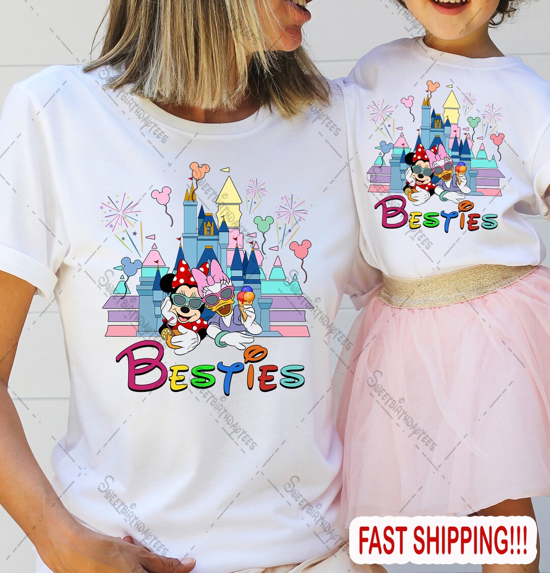 Besties Disney Shirts, Besties Shirt, Disney Vacation Shirts, Matching ...