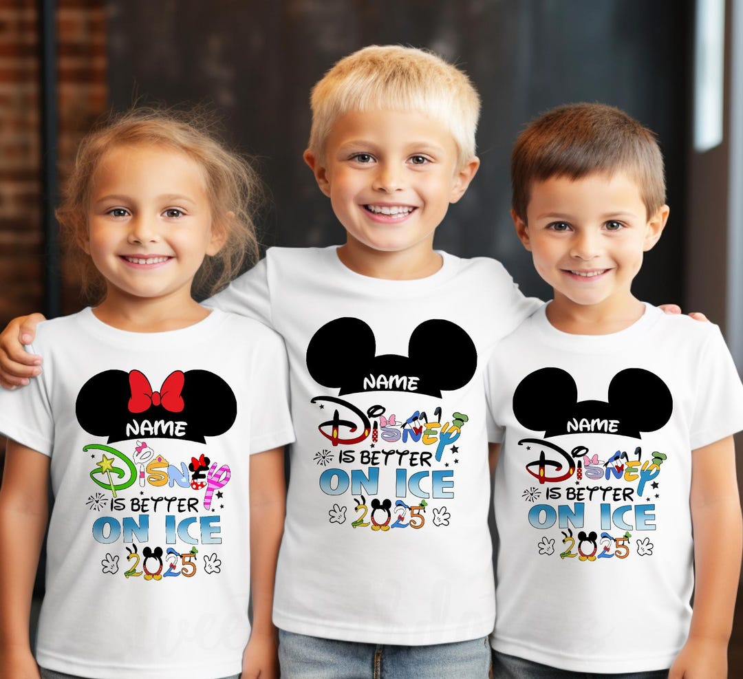 Disney on Ice Shirt 2025, Disney is Better on Ice, Family Disney ...