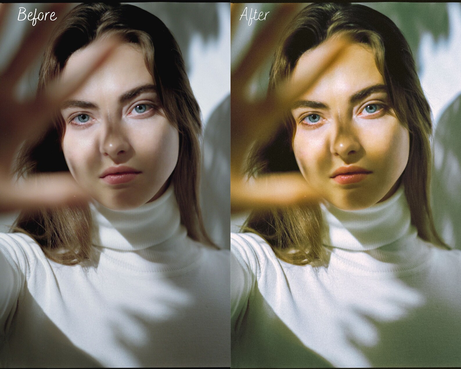 6 FILM LOOK Lightroom Mobile and Desktop Presets Vintage Retro Analog ...