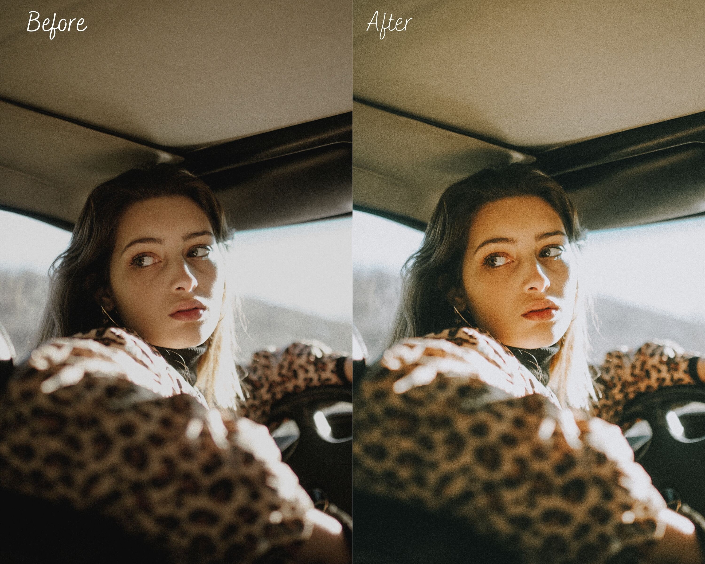 6 FILM LOOK Lightroom Mobile and Desktop Presets Vintage Retro Analog ...
