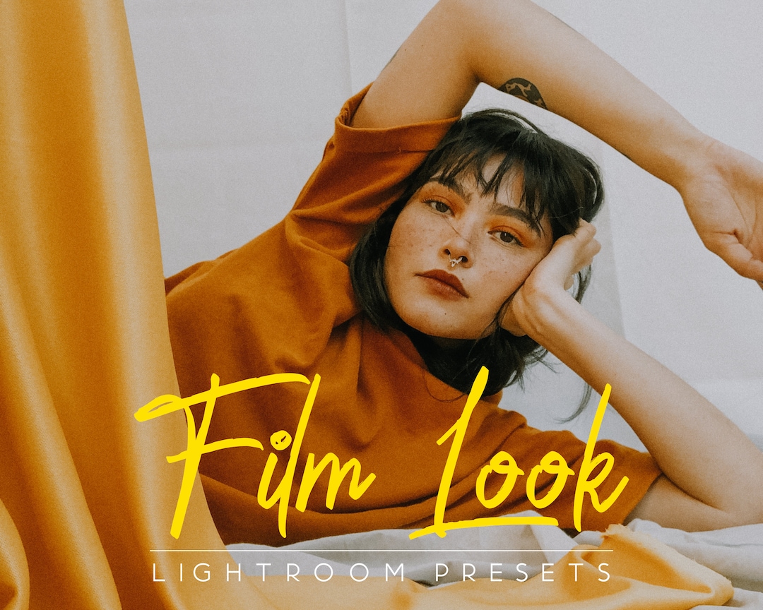 6 FILM LOOK Lightroom Mobile and Desktop Presets Vintage Retro Analog ...