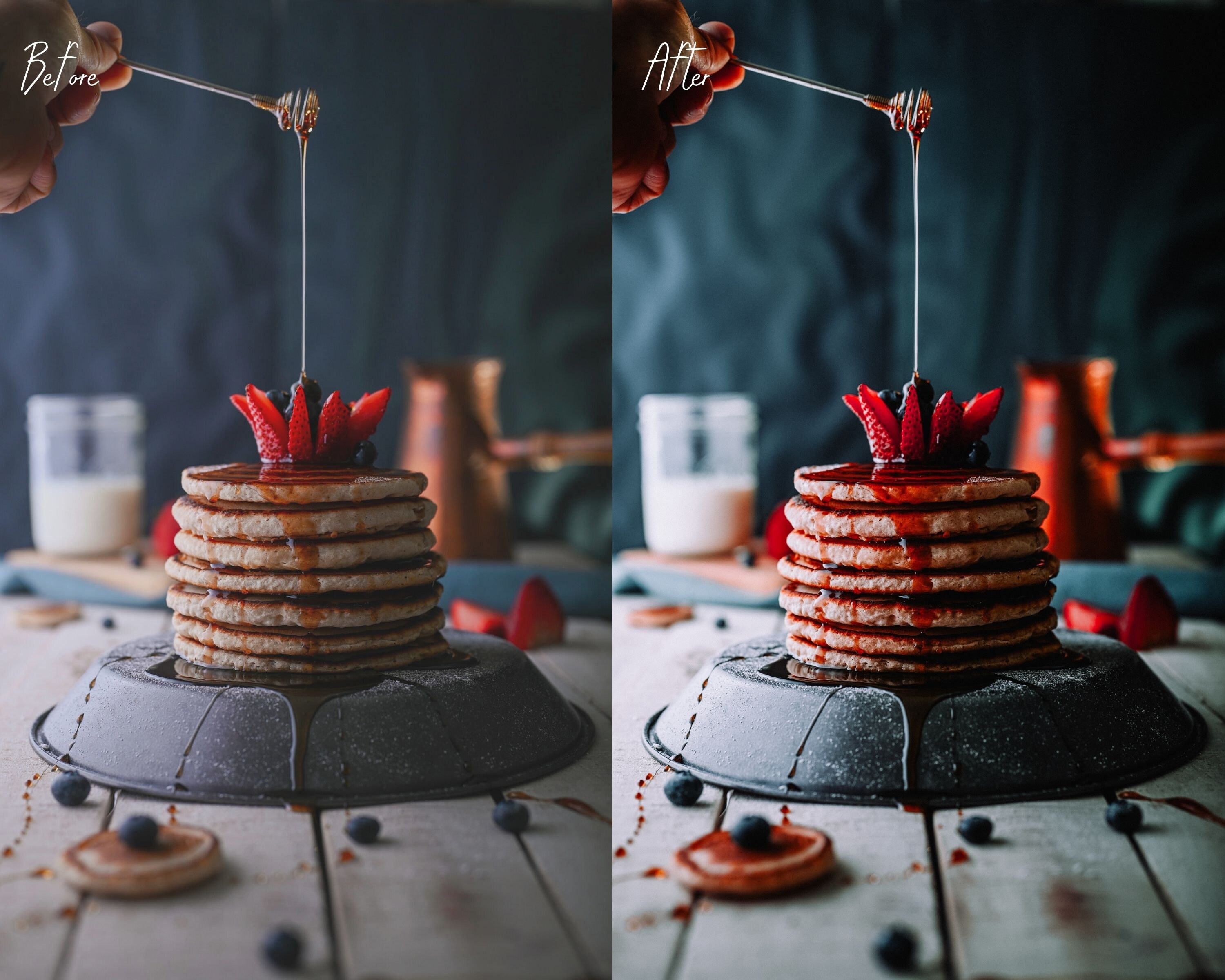 6 FOOD LOVERS Lightroom Mobile and Desktop Preset, Food Presets, Food ...