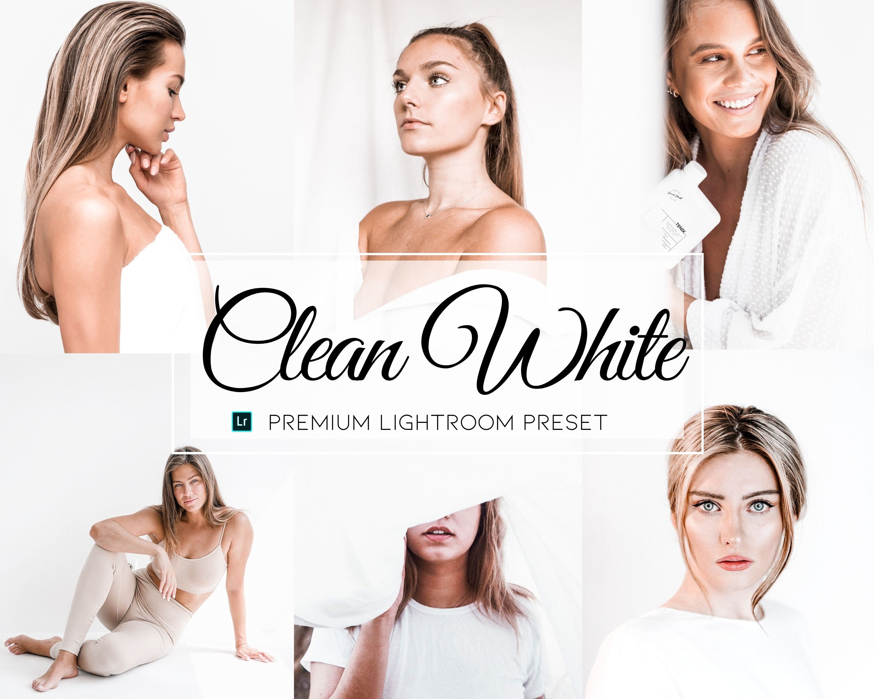10 Desktop LIGHTROOM Presets, Clean Lifestyle White Presets, Desktop ...