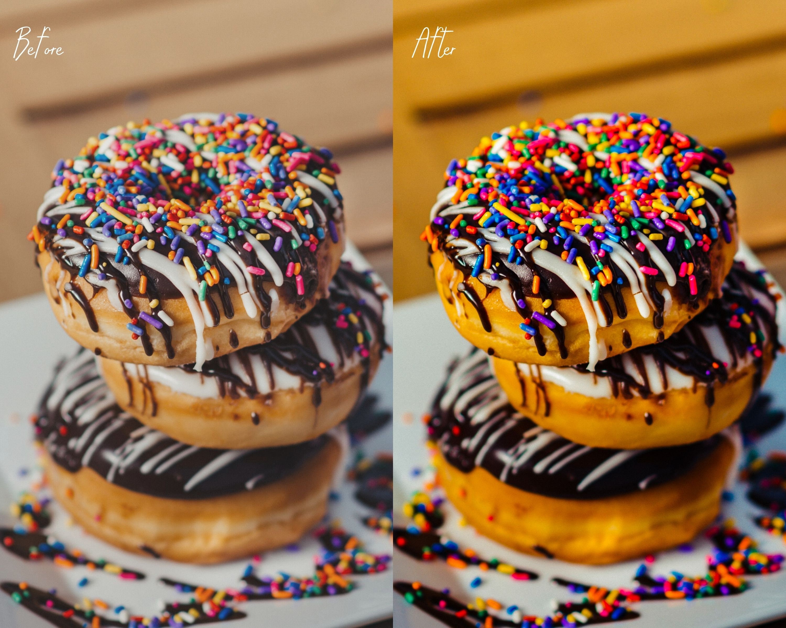 6 FOOD LOVERS Lightroom Mobile and Desktop Preset, Food Presets, Food ...