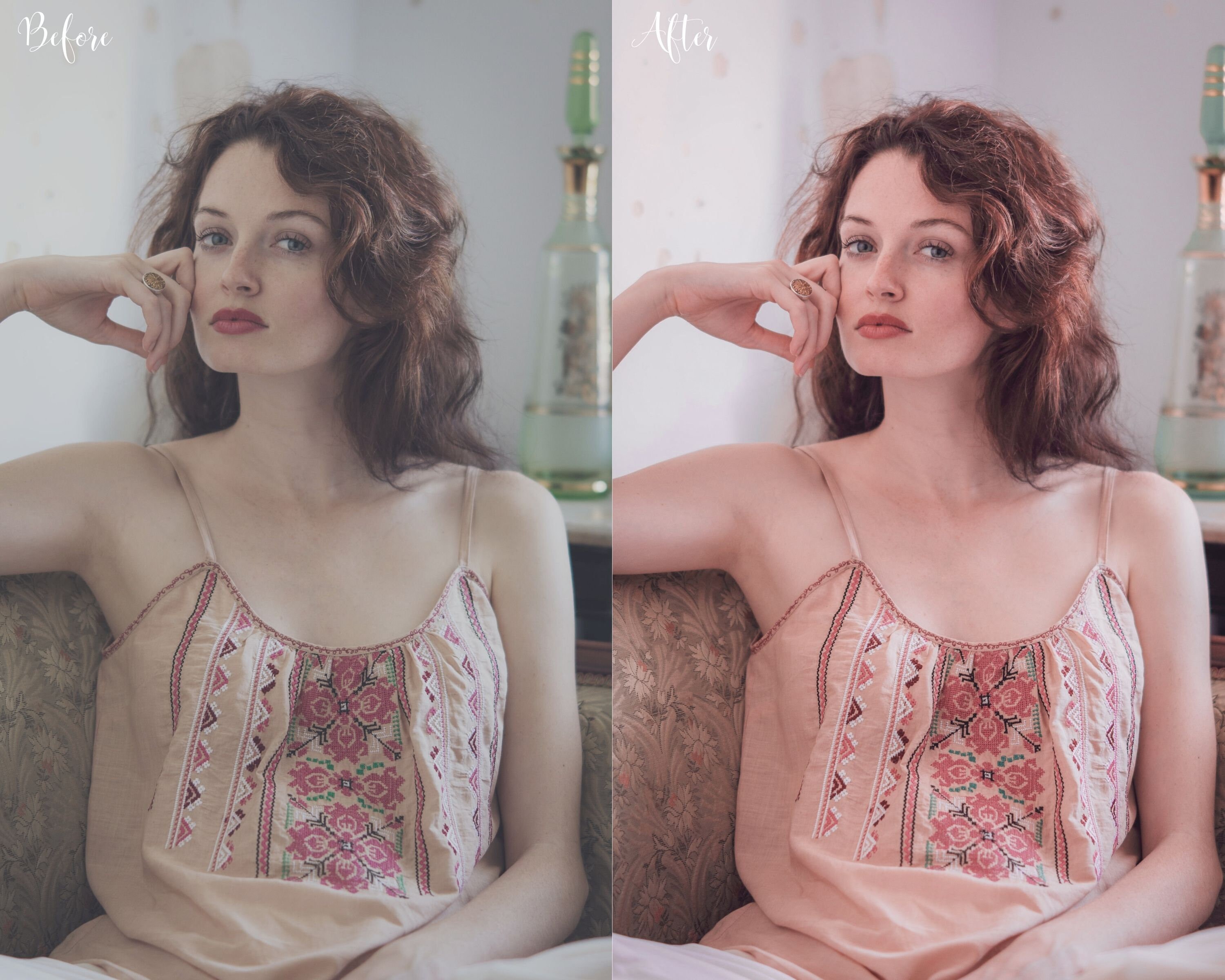 3 Rose Gold Lightroom Mobile and Desktop Preset Rose Presets, Vsco ...