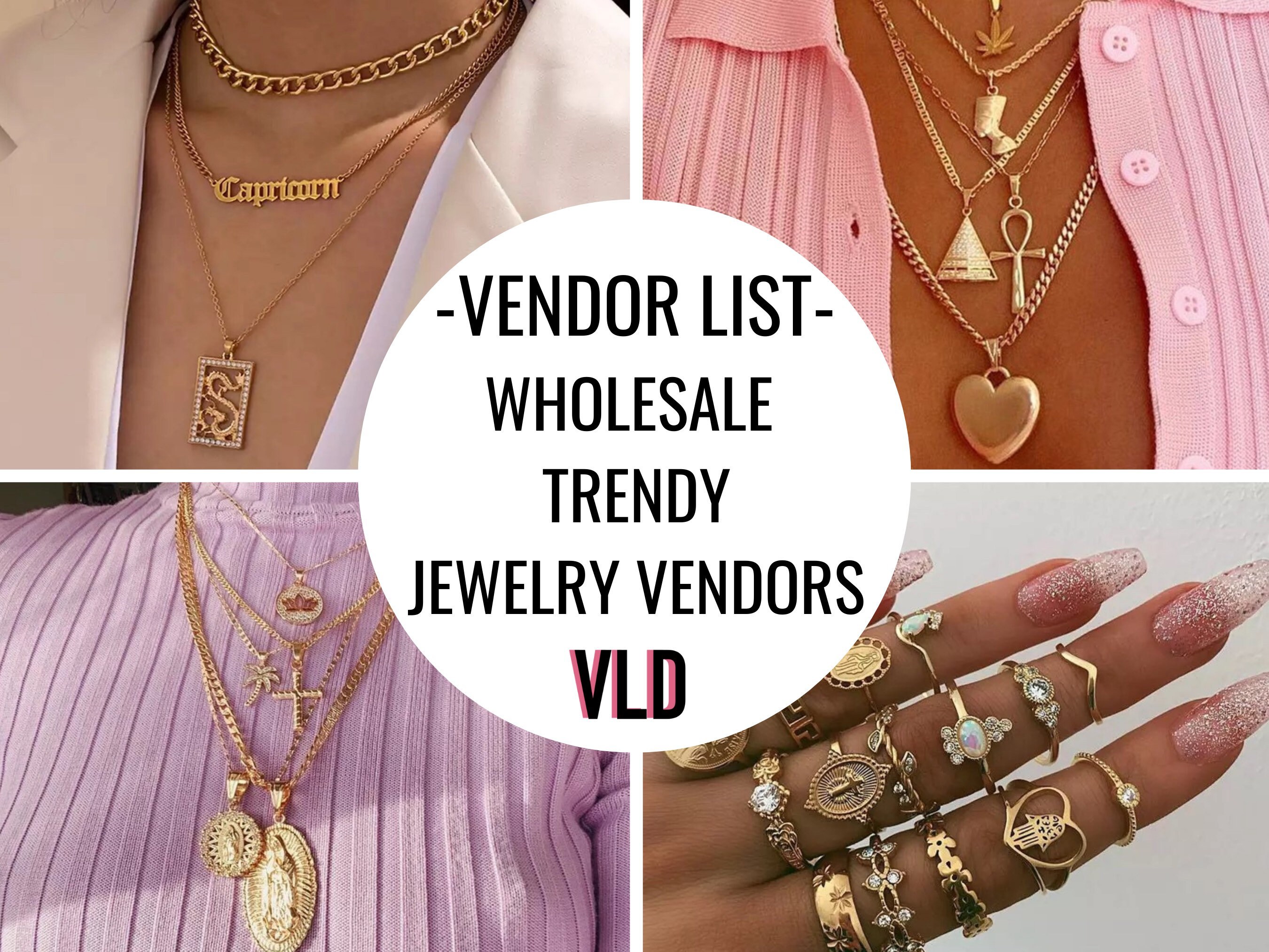 Wholesale original vendors jewelry