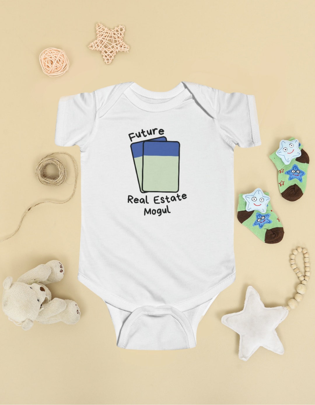 Monopoly Card Baby Onesie, Monopoly Gift, Baby Gift for Gamer, Baby ...