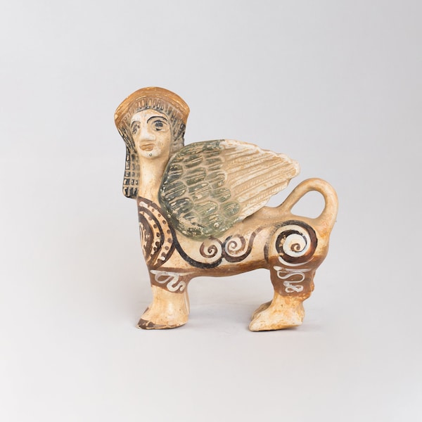 Greek Sphinx Statue - Etsy