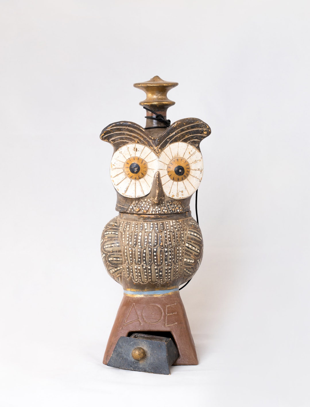 Ancient Greek Ceremonial Owl Hand Made Godess Athena Sympol, Symbol of ...