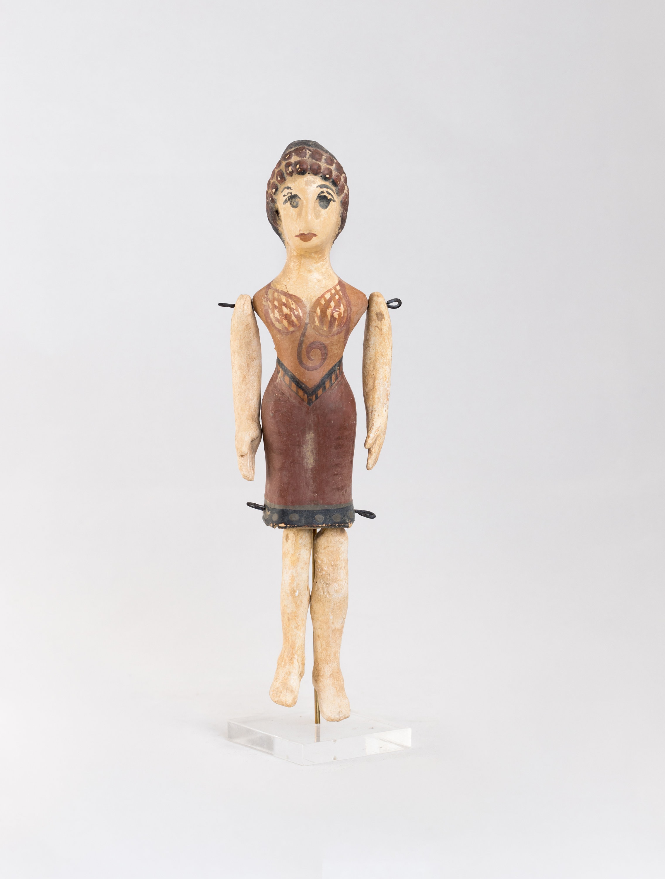 Greek Mycenaean Doll Hand Made, Ancient Toy, Museum Copy - Etsy