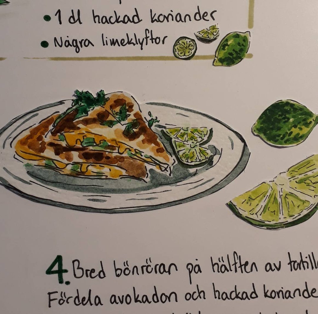 Personliga Receptkort / Custom Recipe Cards - Etsy