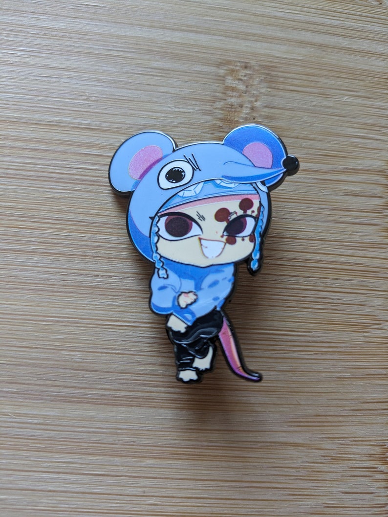 Rengoku Tengen Sanemi KNY Chibi Anime Pin - Etsy