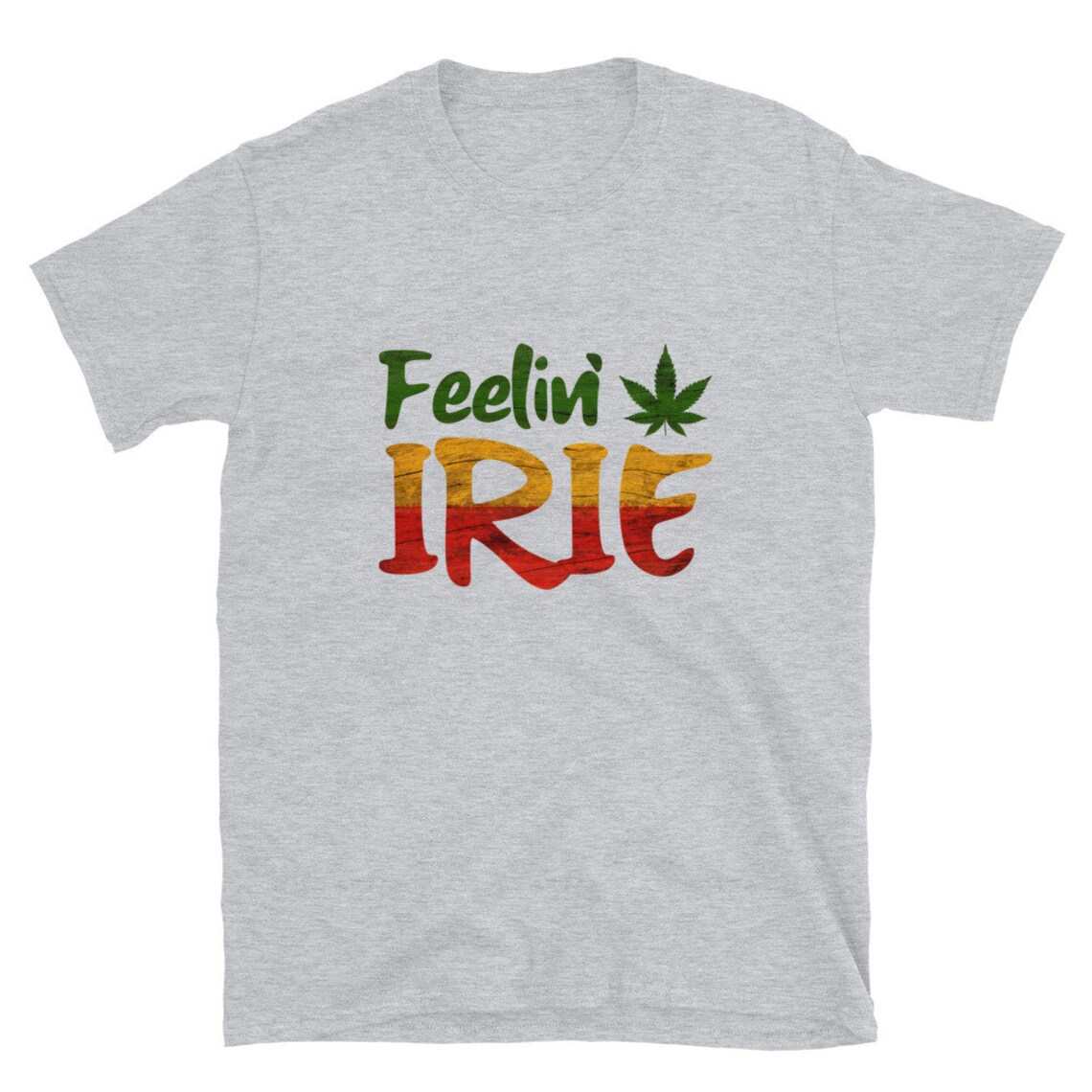 Rasta Shirt Feeling Irie Rastafarian Jamaica Unisex T-shirt - Etsy