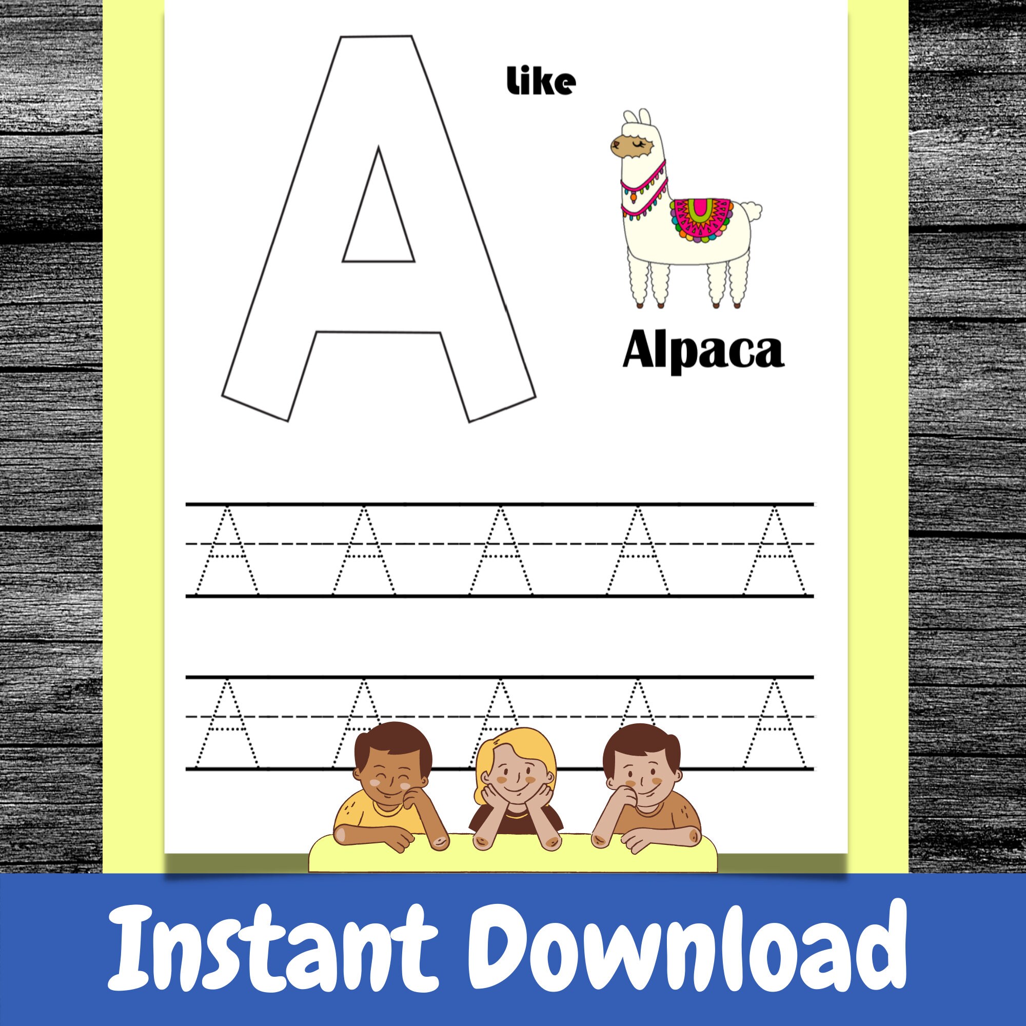 79 Alphabet And Shapes Activity Worksheets For Kids - Etsy España