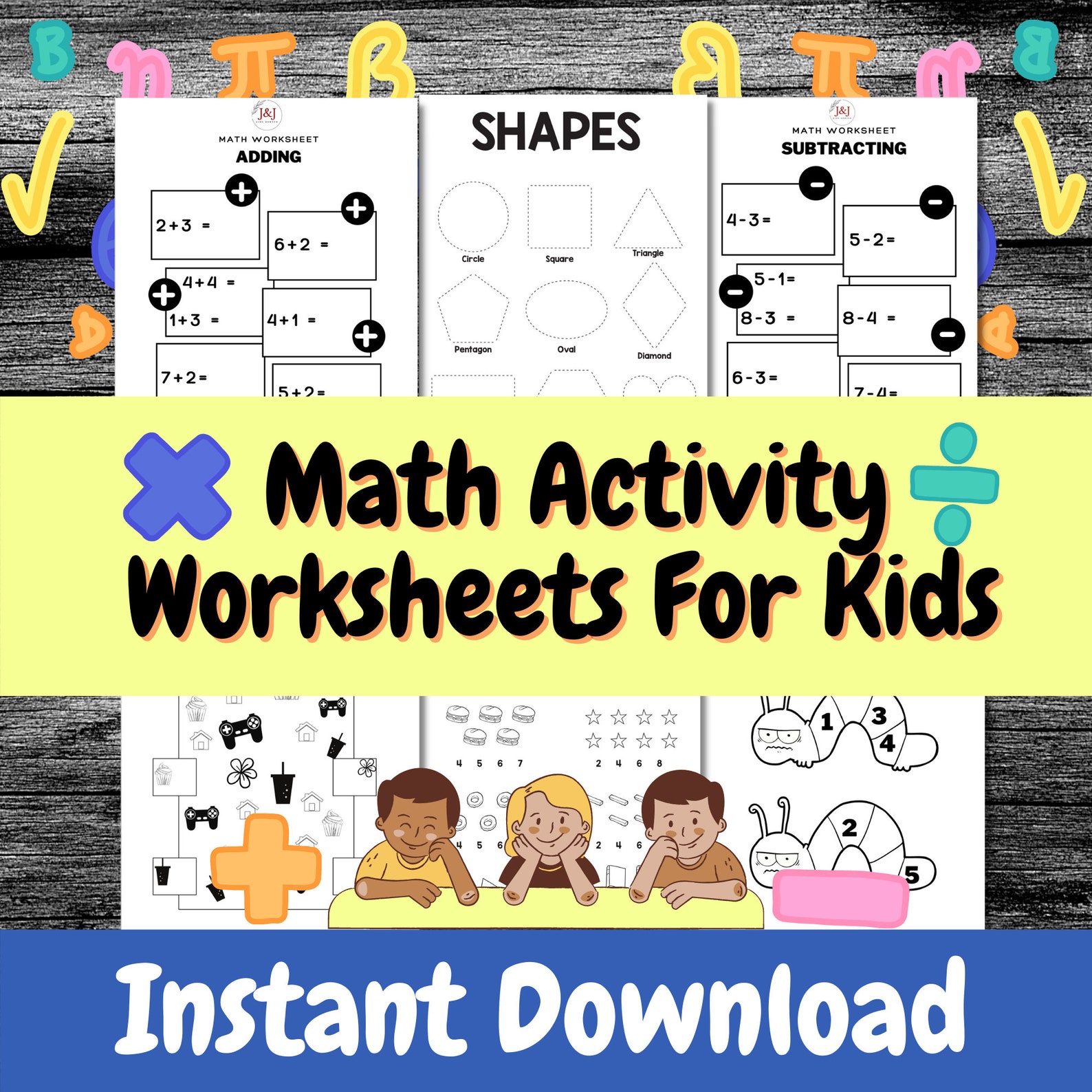 Math Activity Worksheets For Kidskindergarten Addition Etsy UK Math Activity Worksheets For Kidskindergarten Addition Etsy UK