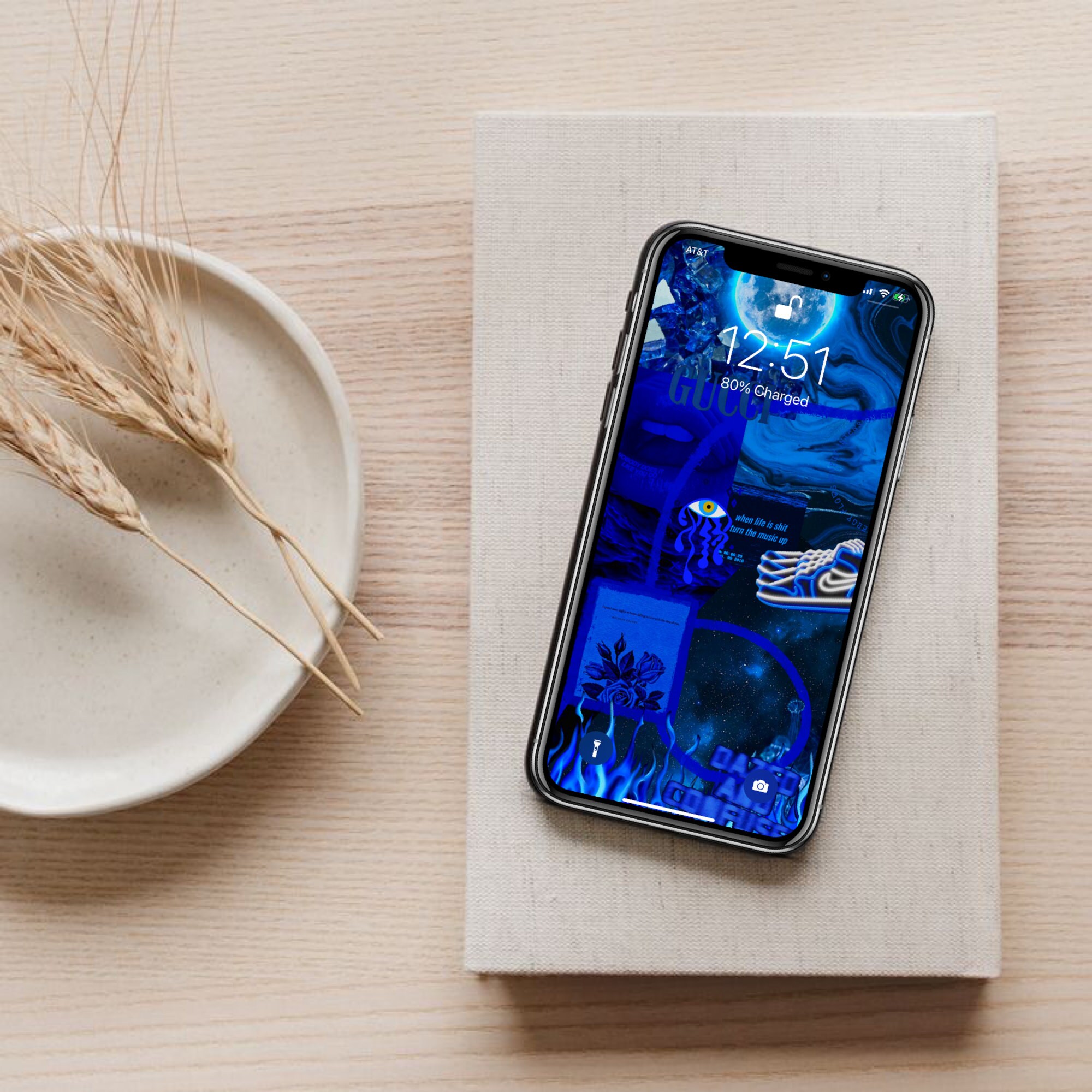 Hot Girl Summer Phone Wallpaper-blue - Etsy