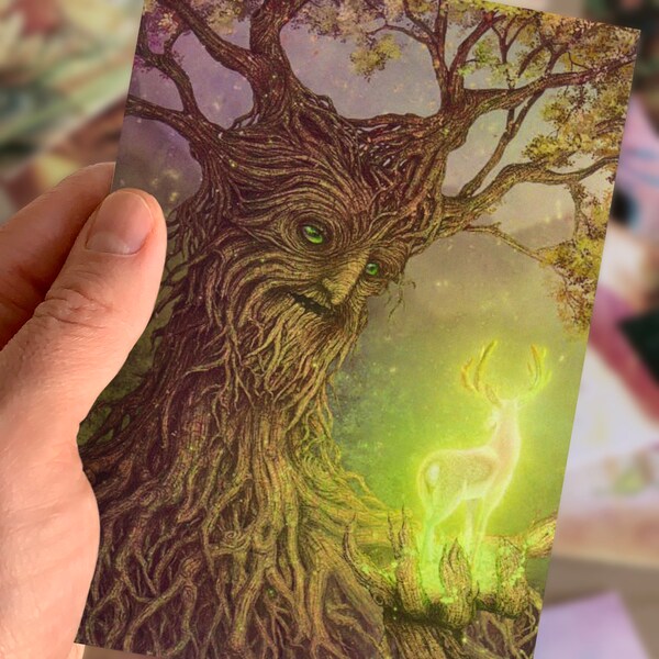 Magical Postcard - Etsy