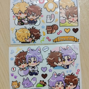 Nu Carnival Clear Sticker Sheet Yakumo X Eiden Yakuei | Kuya X Eiden ...
