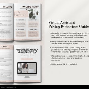 Virtual Assistant Templates Bundle, Welcome Packet, VA Contract, Social ...