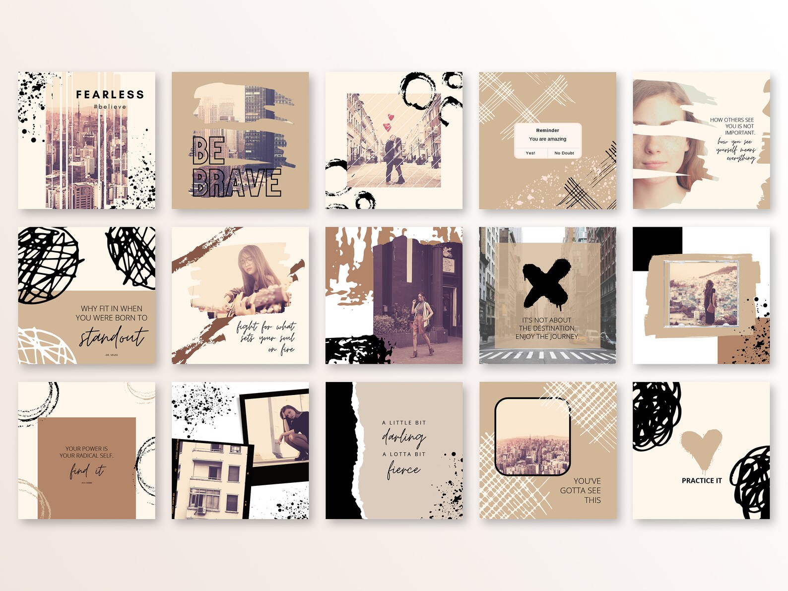 Instagram Post Template IG Canva Templates Engagement - Etsy