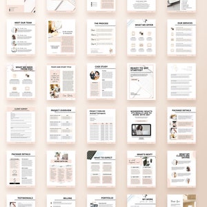 Virtual Assistant Pricing Template: VA Service Guide (canva Editable ...