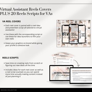 Virtual Assistant Templates Bundle, Welcome Packet, VA Contract, Social ...
