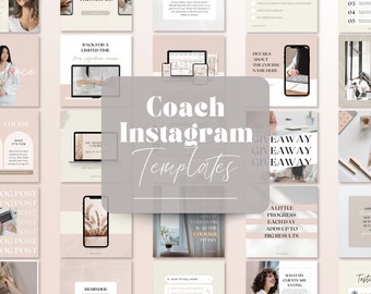 Life Coaching Instagram Templates Social Media (Download Now) - Etsy