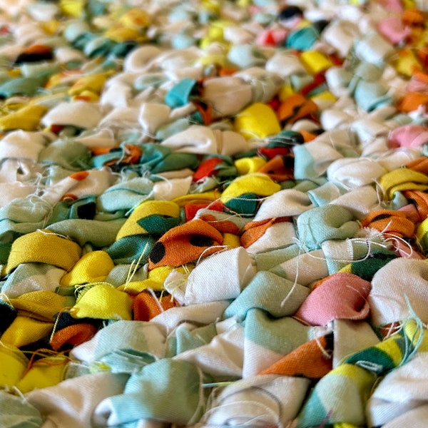 Country Rag Rug - Etsy