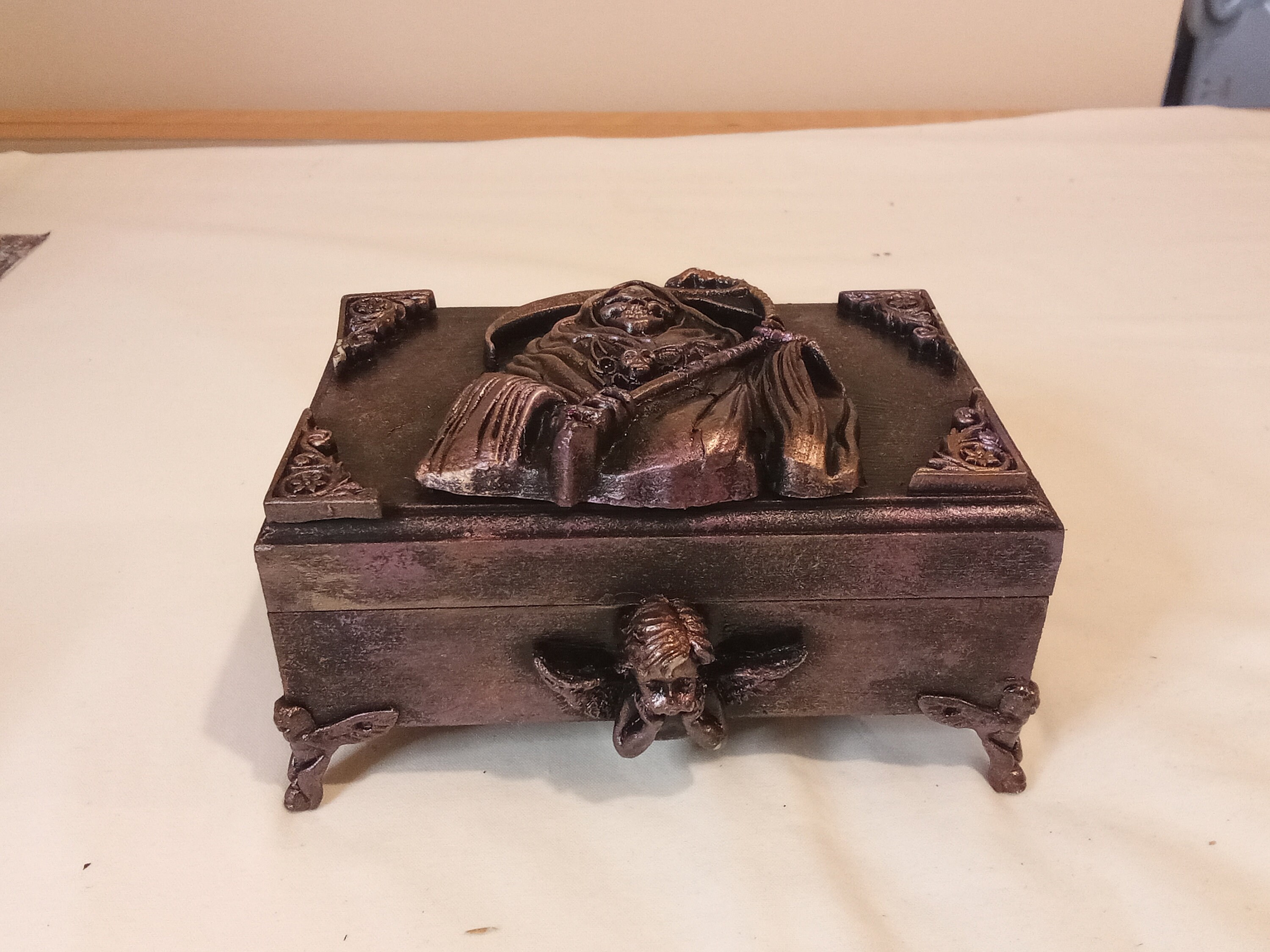 Goth Themed Jewelry Box - Etsy