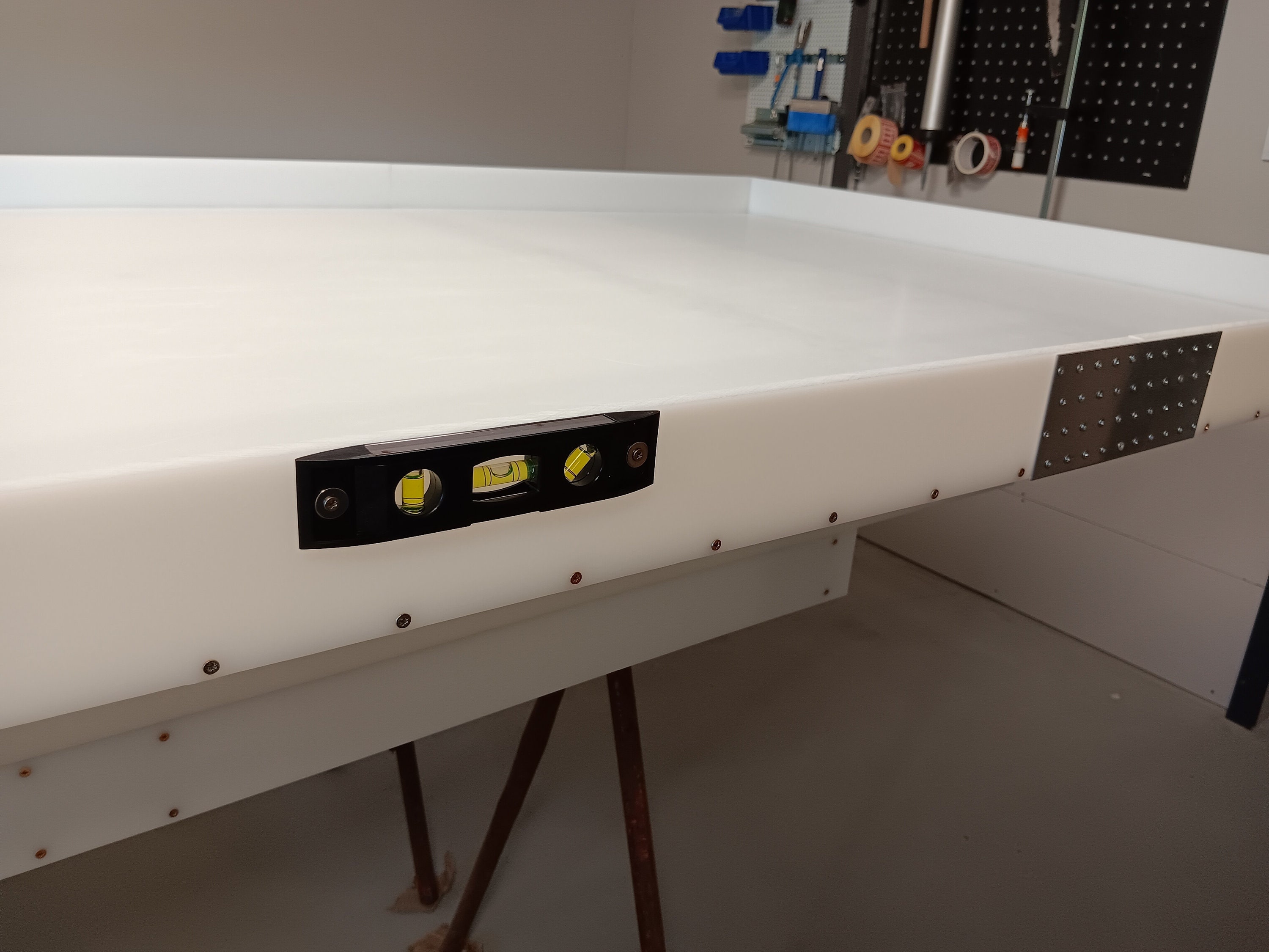 8 Ft X 4 Ft Dinning Giant Epoxy Resin Mold Reusable Casting HDPE Form ...