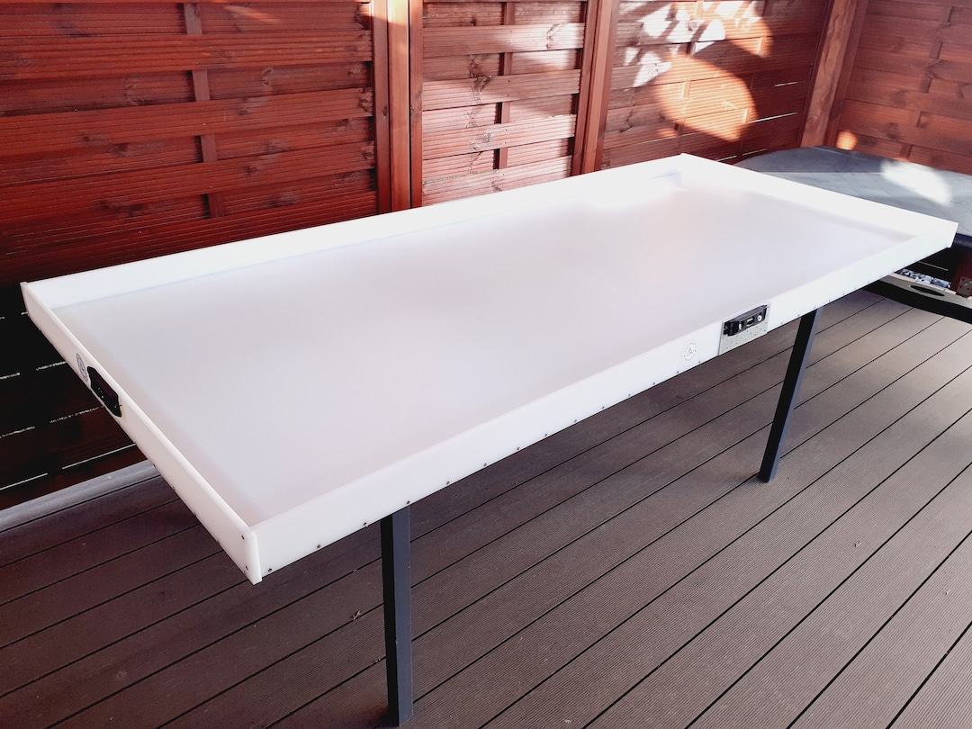 95" X 39" Dinning Epoxy Mold: Large River Table Pourfection Reusable ...