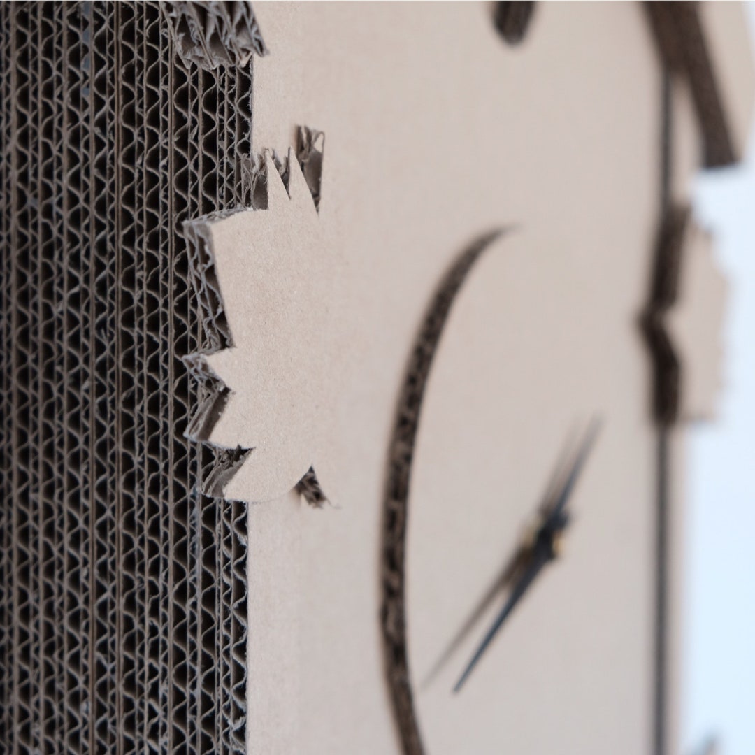 Modern & Sustainable Cardboard Cuckoo Clock - Etsy