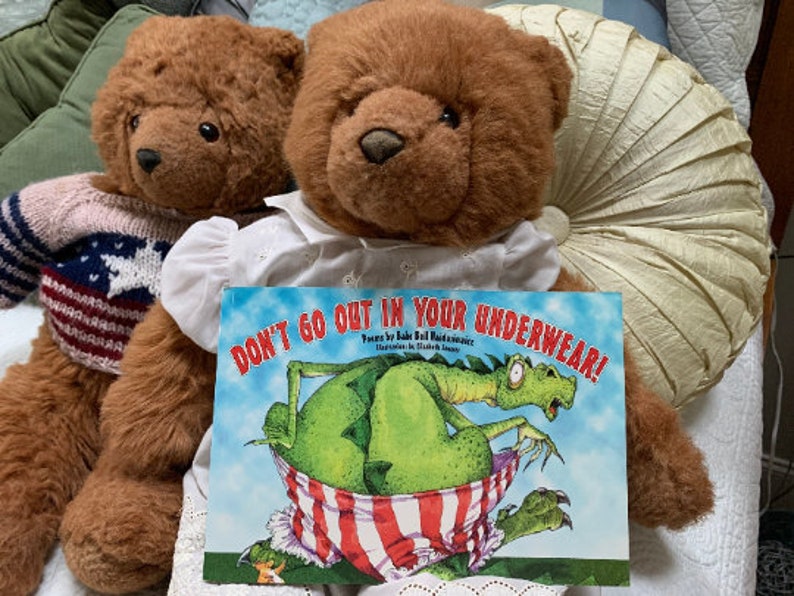 Poems UNDERWEAR Collection Book Kids Giggle Rare New Copy dont Go Out ...