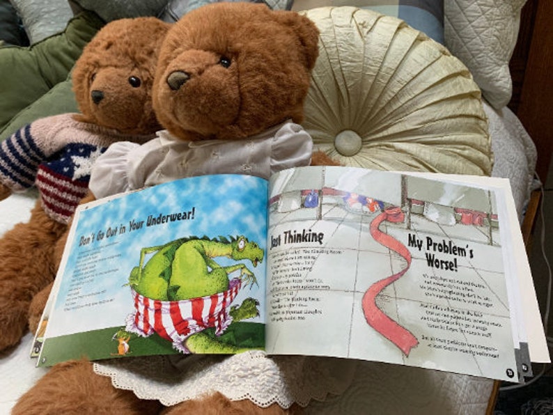 Poems UNDERWEAR Collection Book Kids Giggle Rare New Copy dont Go Out ...