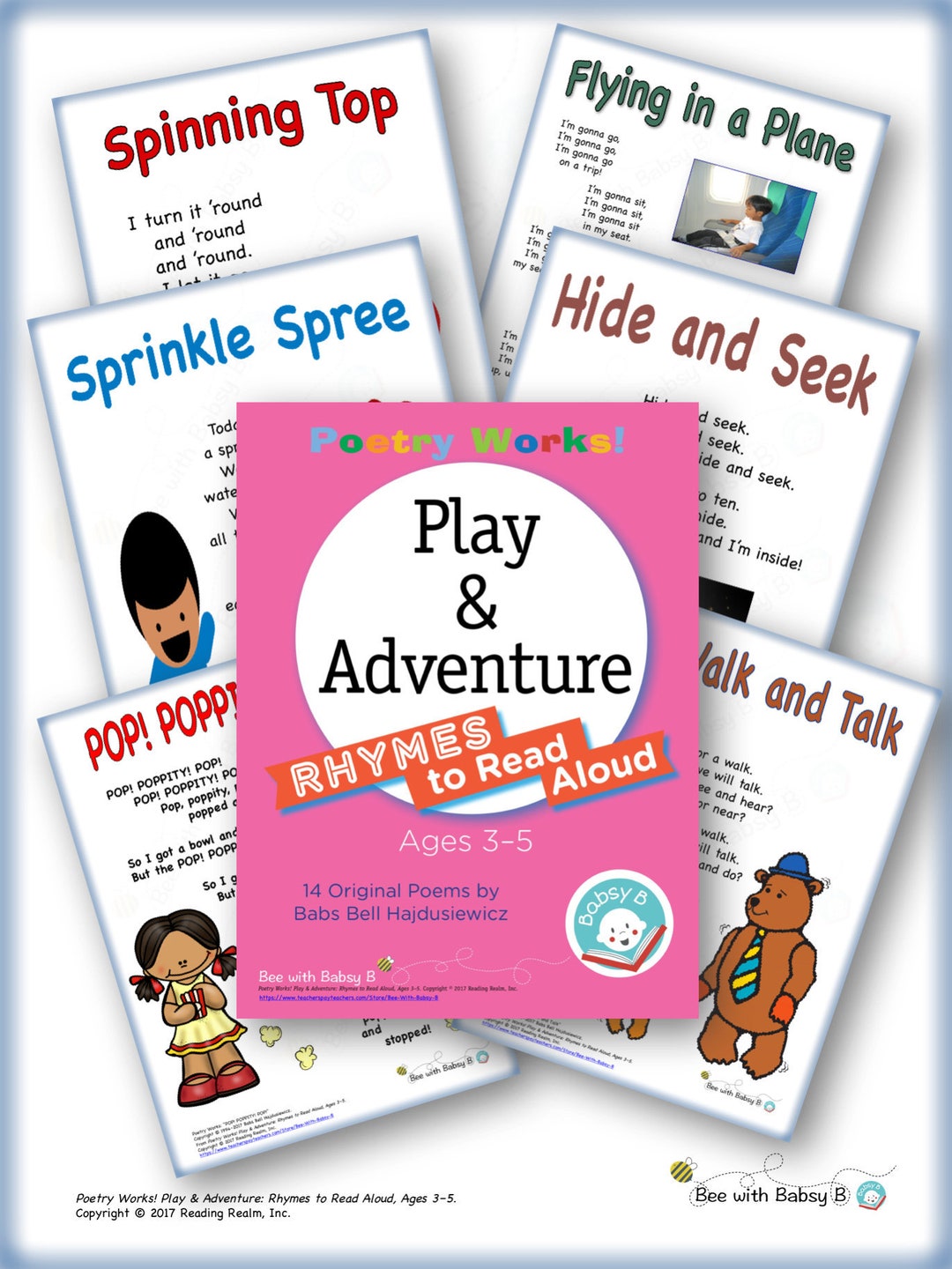 RHYMES (14) PLAY & ADVENTURE Digital Some Phonics Poems Age 3–5+ Pres ...