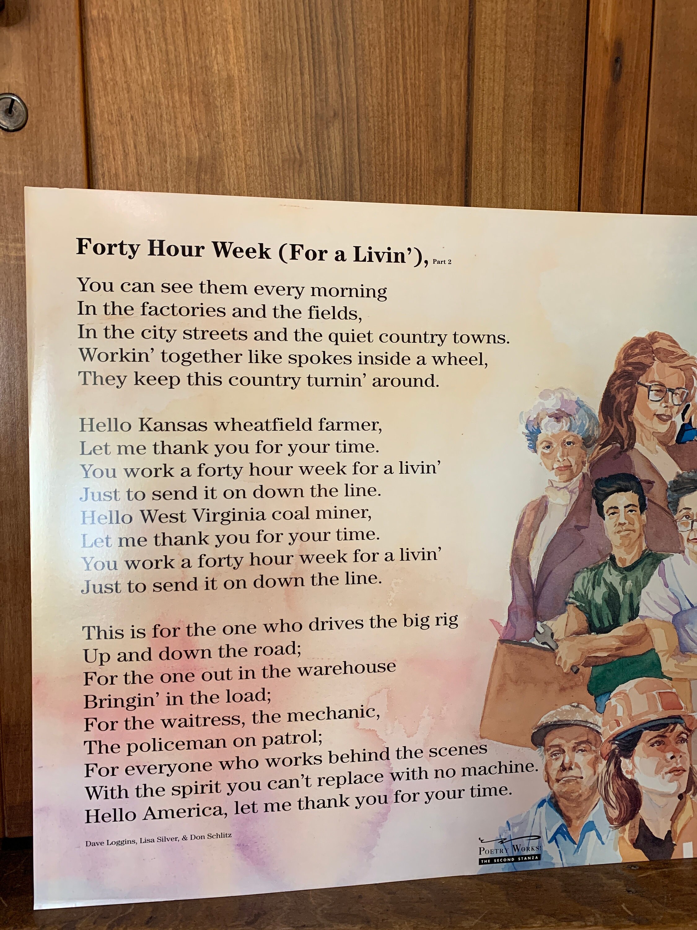 Posters Gr 3-6 Work & Occupations 80s Alabama Poem Song FORTY - Etsy