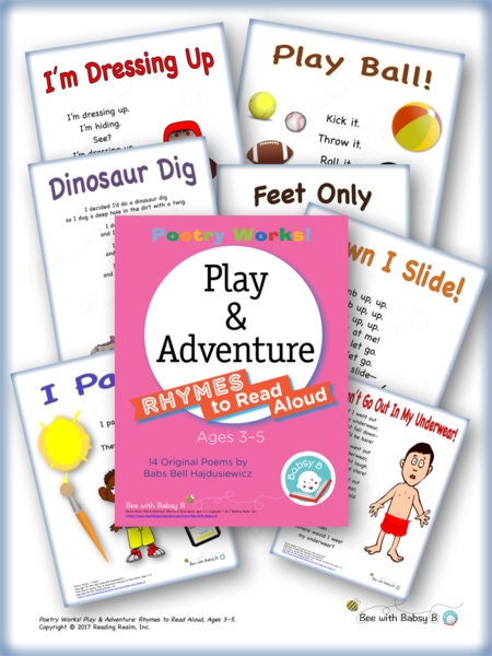 RHYMES (14) PLAY & ADVENTURE Digital Some Phonics Poems Age 3–5+ Pres ...
