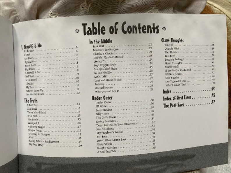 Poems UNDERWEAR Collection Book Kids Giggle Rare New Copy dont Go Out ...