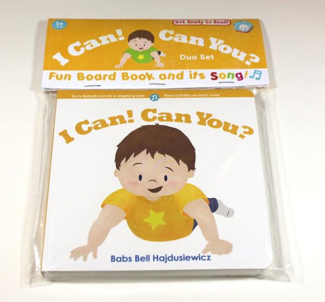 Gift 1st Birthday Book & Song LOOK What I Can Do! Toddler One Year Old ...