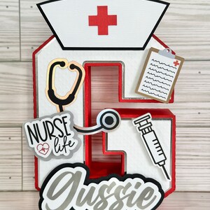 Nurse Appreciation Gift/nurse 3D Letter/3d Letter/nurse Gift/first ...