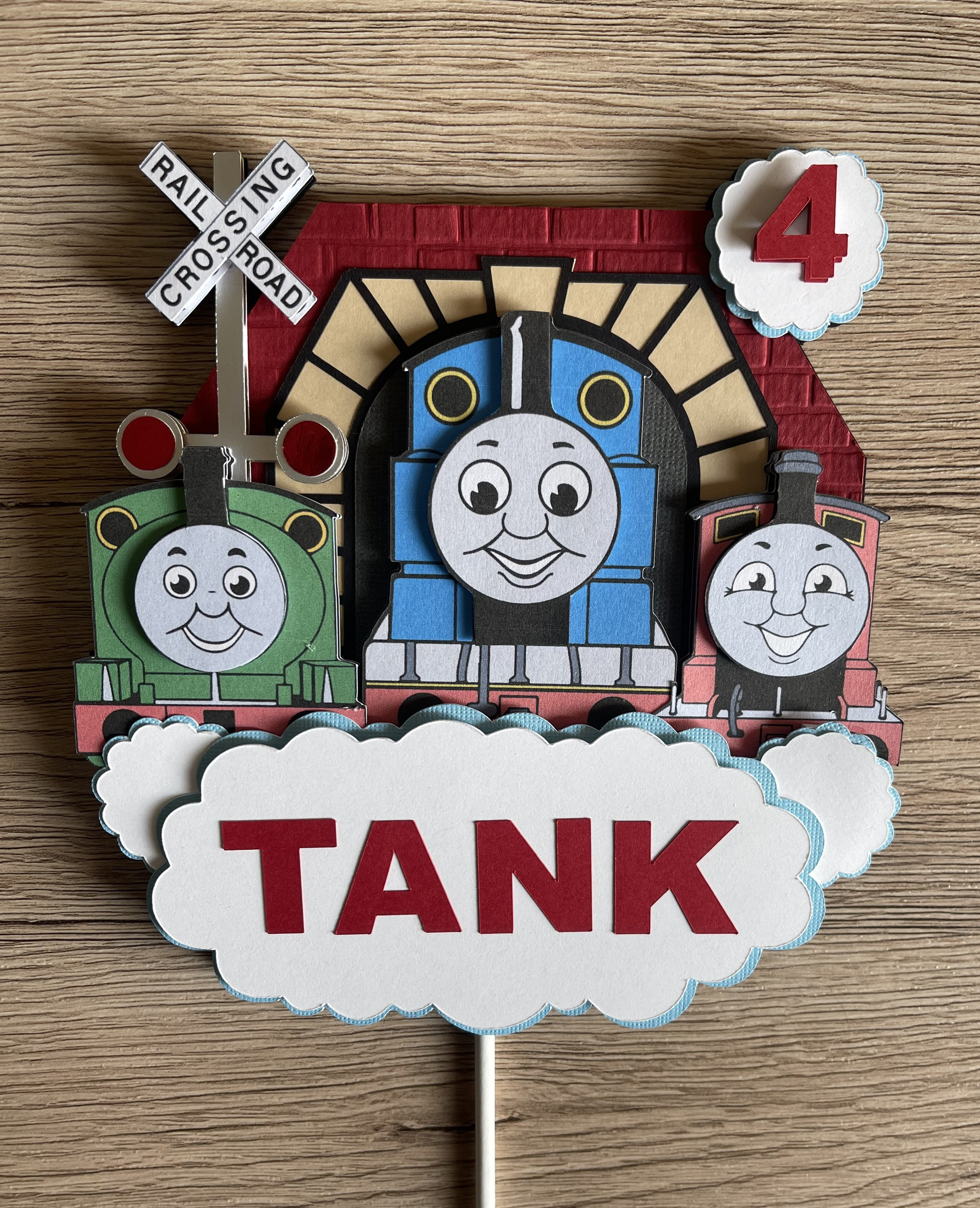 Thomas Train Cake Topper