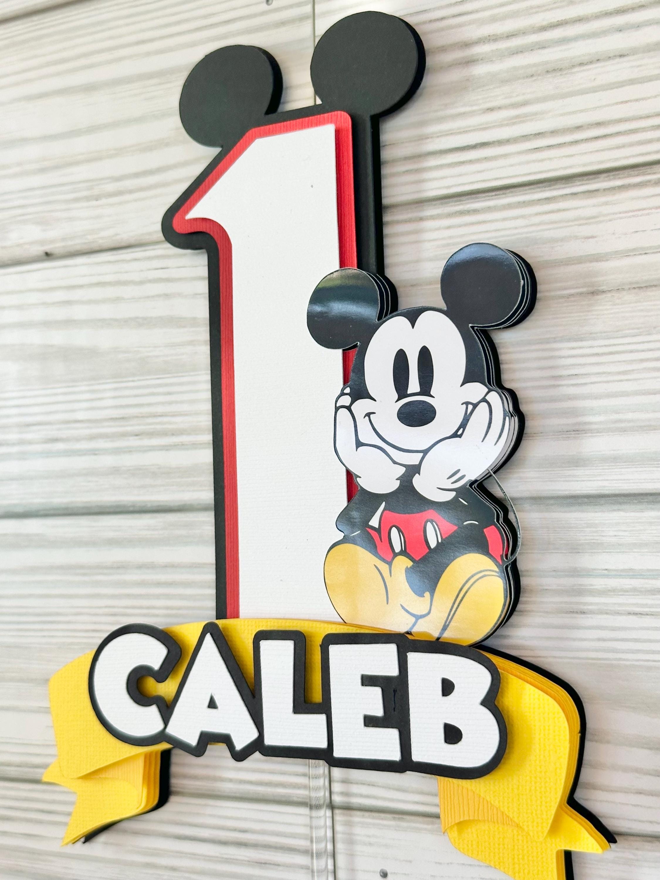 Classic Mickey Mouse Cake Topper/mickey Mouse Cake Topper/vintage ...