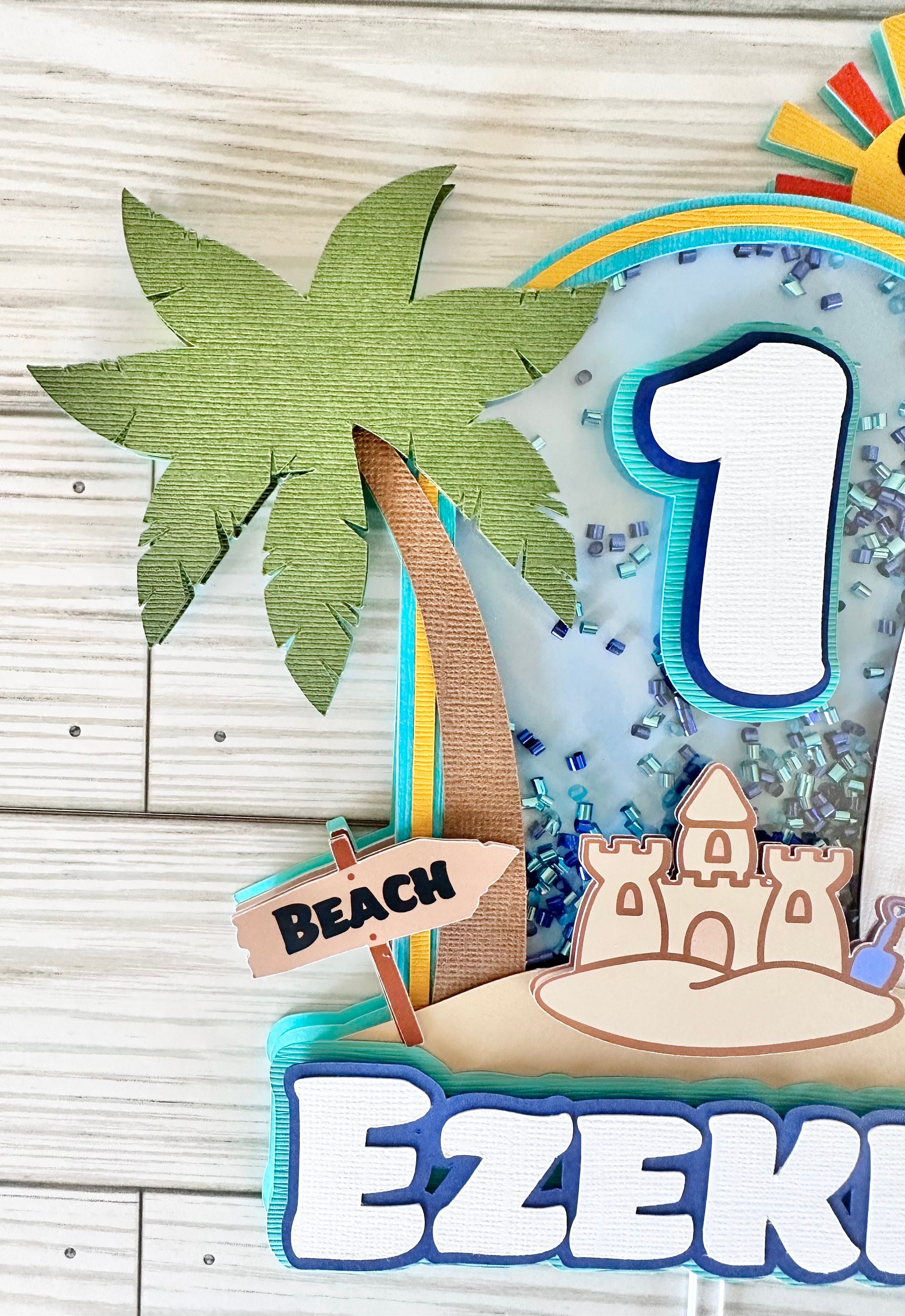 Beach Theme Birthday/summer Birthday/big One/ - Etsy
