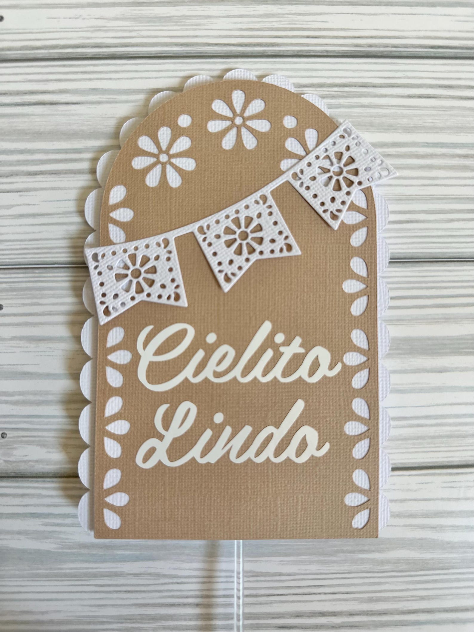 Cielito Lindo Cake Topper/ Fiesta Topper/baby Shower Fiesta/cielito ...