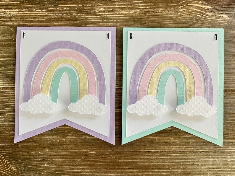 Rainbow Happy Birthday Banner/happy Birthday Banner/ Birthday Banner ...