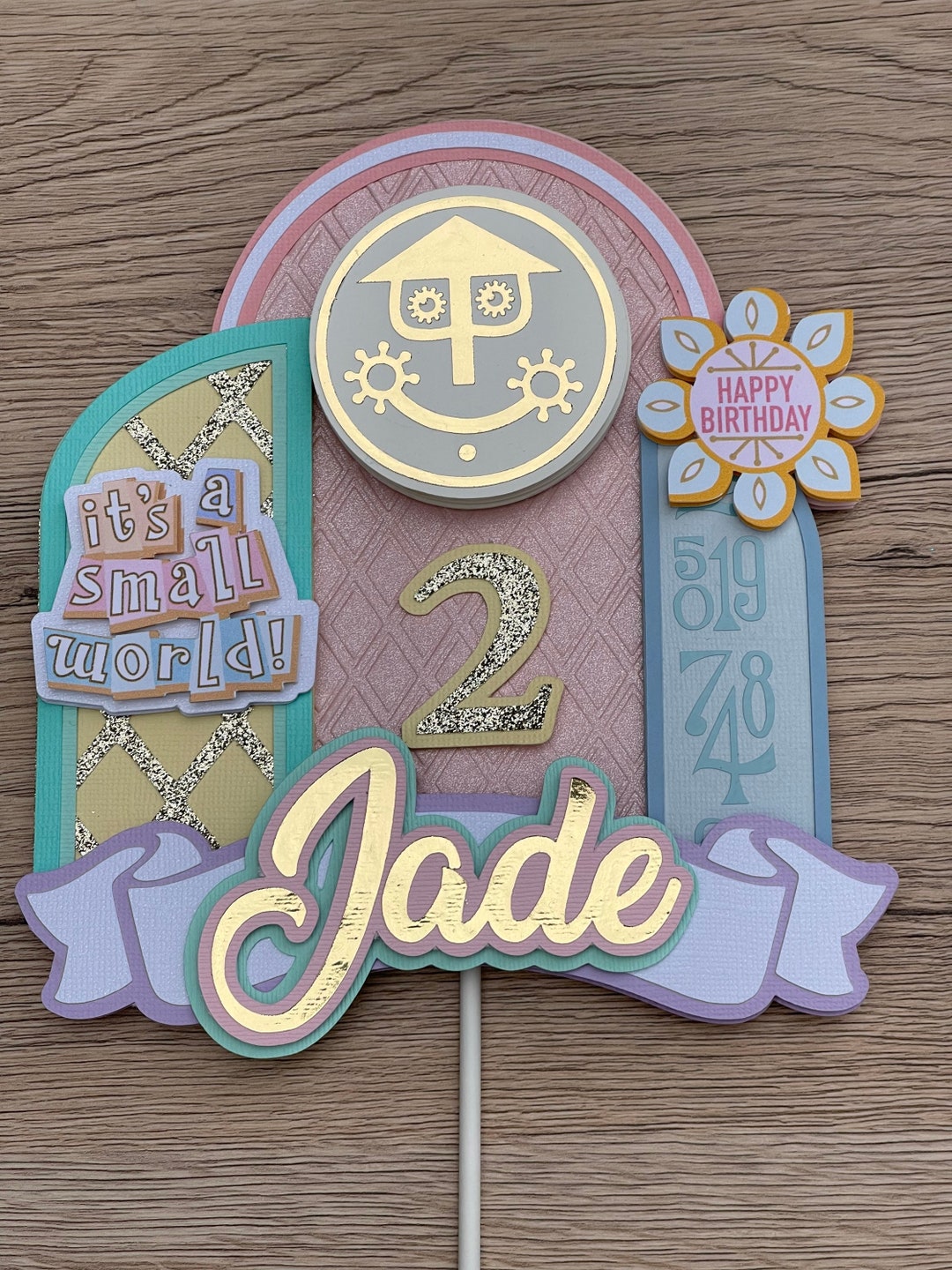 It’s a Small World Cake Topper/small World Cake Topper/it’s a Small ...