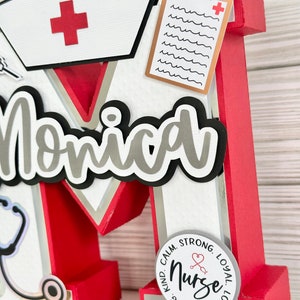 Nurse Appreciation Gift/nurse 3D Letter/3d Letter/nurse Gift/first ...